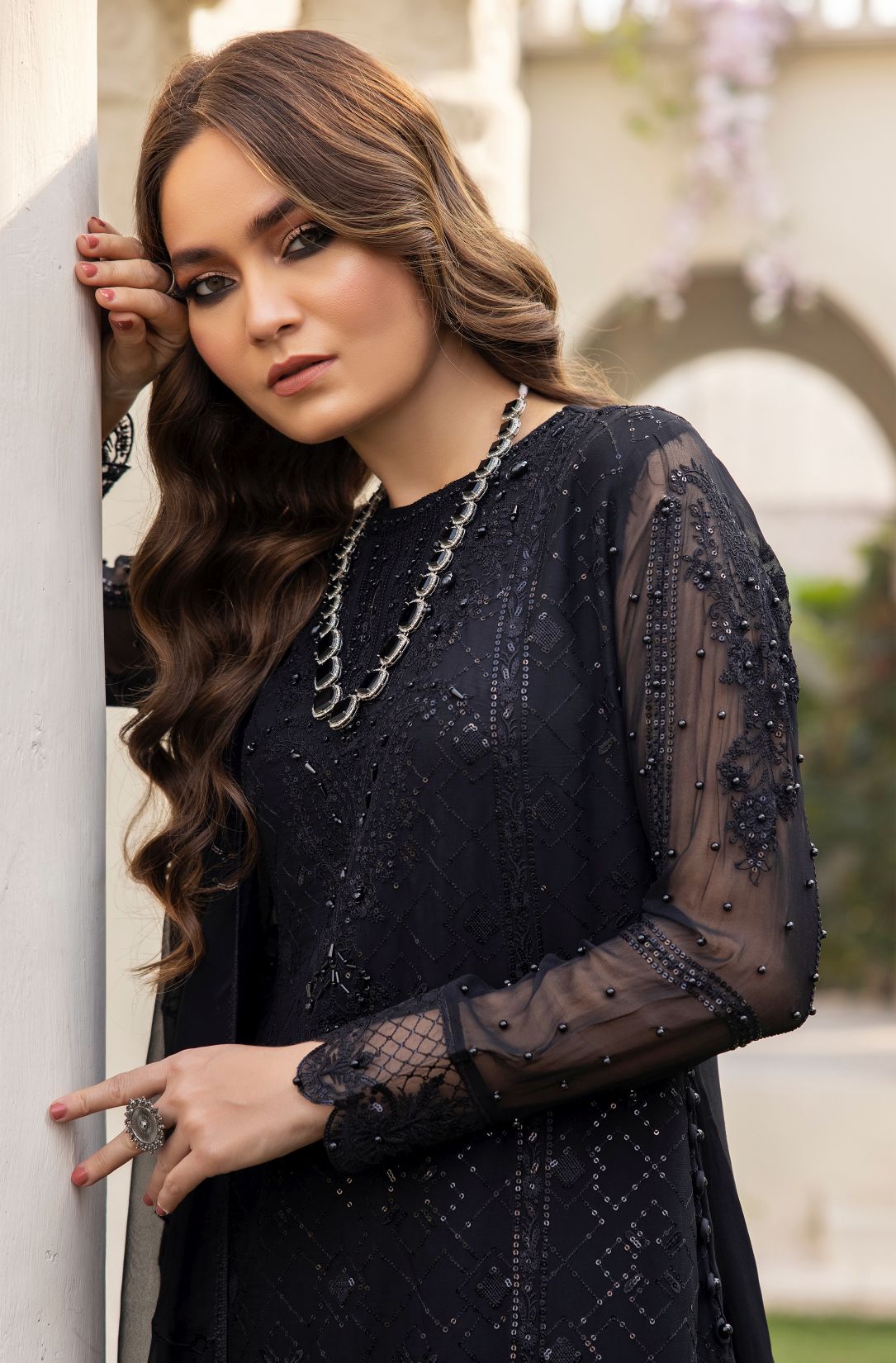 3pc Formal Ready to Wear Dress by Mona C3