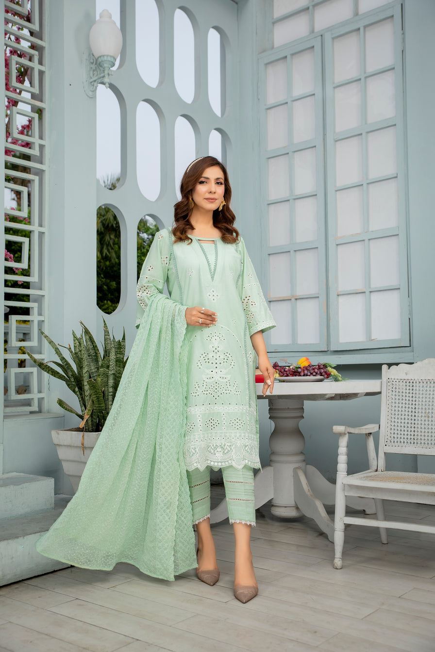 Noorma Kamal ChikanKari Lawn 01