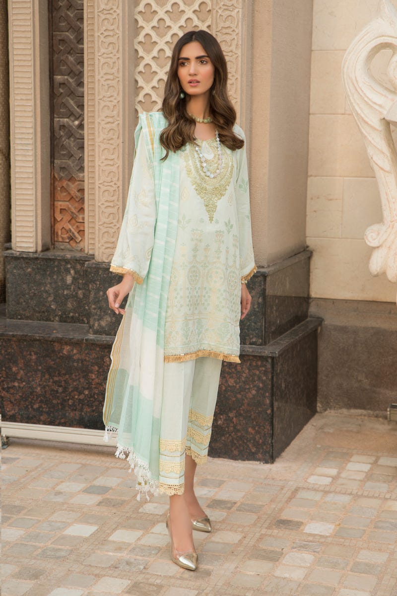 Embroidered Jacquard Ready to Wear Collection by Zimal 09